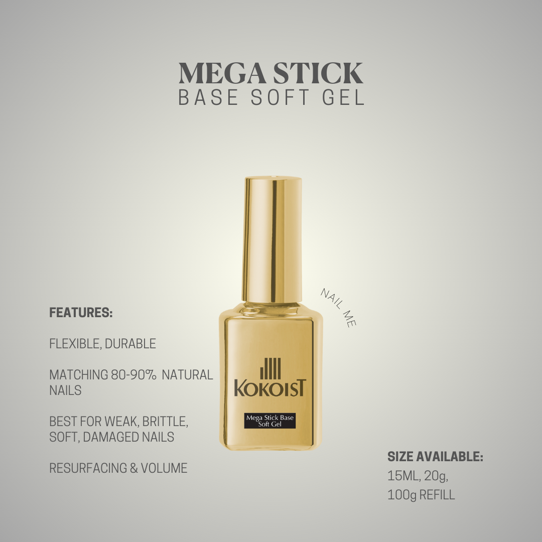 Mega Stick Base Soft Gel — Nail Me